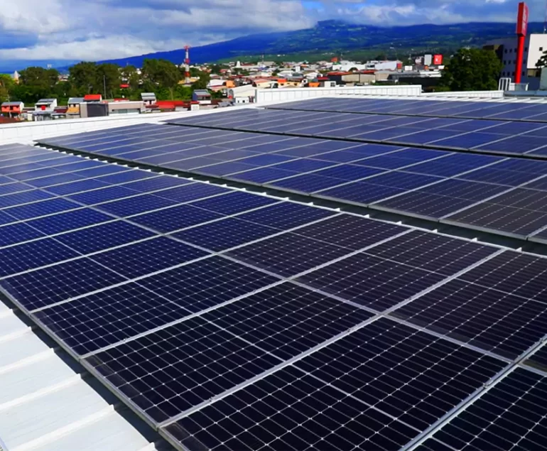 Paneles solares, energía solar renovable en Costa Rica